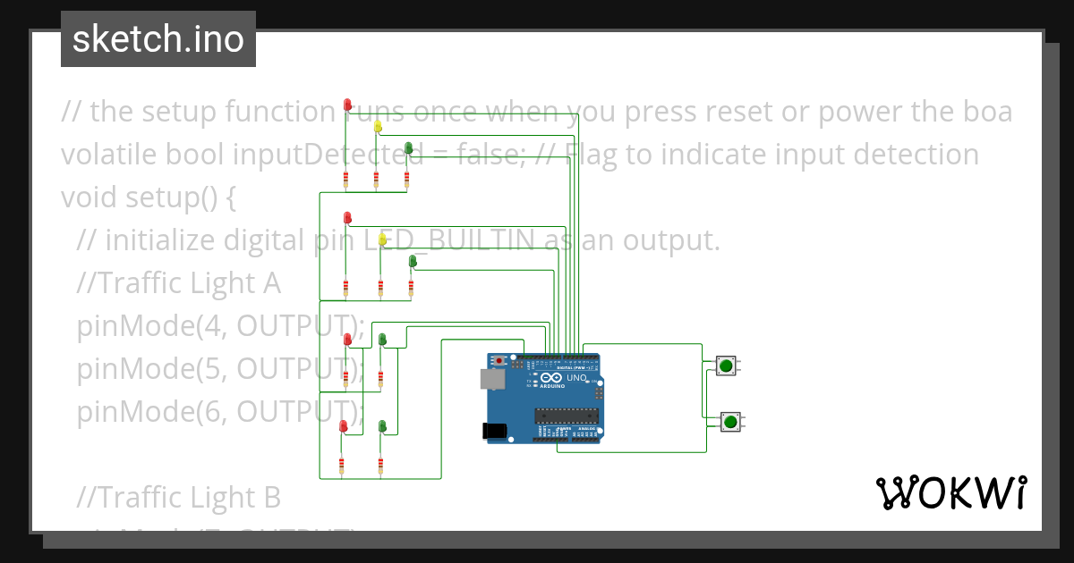 Arduino Simulation - Wokwi ESP32, STM32, Arduino Simulator