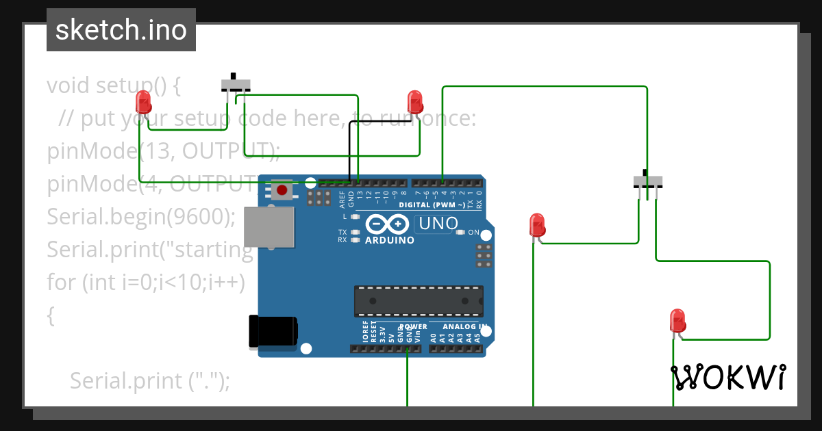 Bulb On Wokwi Esp32 Stm32 Arduino Simulator 