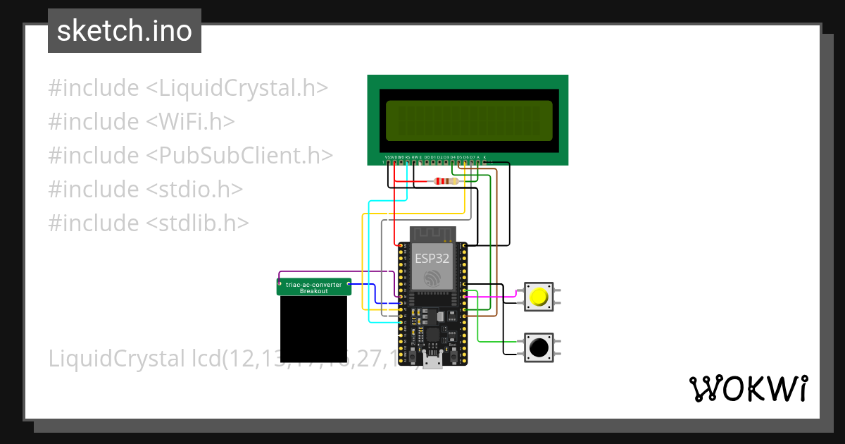Practica 5 Ejercicio 1 (punto 2) - Wokwi ESP32, STM32, Arduino Simulator Practica 5 Ejercicio 1 (punto 2) - Wokwi ESP32, STM32, Arduino Simulator