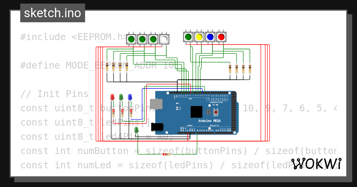 Button Led Animasi Wokwi Esp32 Stm32 Arduino Simulator