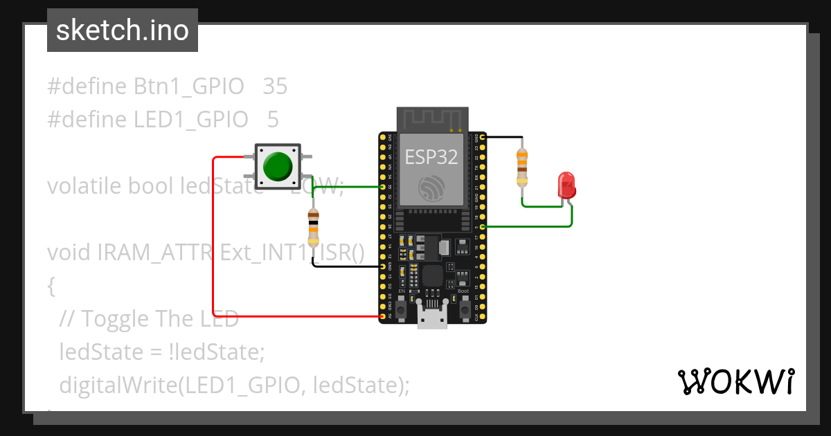 exp-2 with graph - Wokwi ESP32, STM32, Arduino Simulator