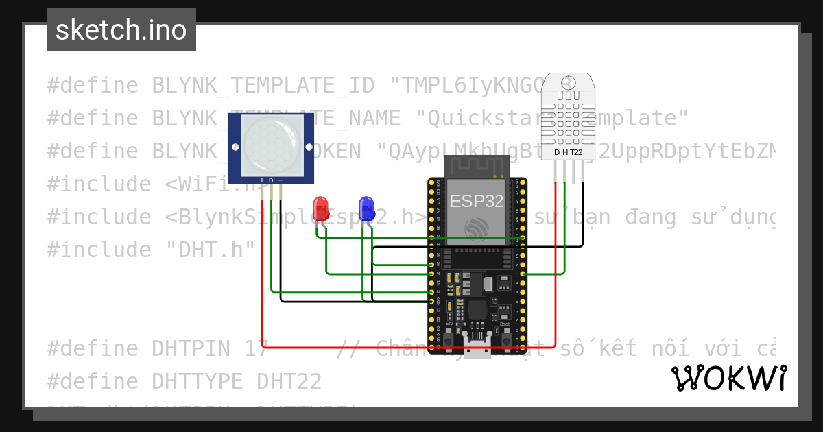 Dht Esp32 Blynk Wokwi Esp32 Stm32 Arduino Simulator