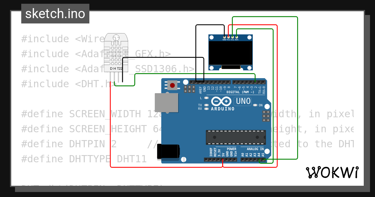 Oled Display Wokwi Esp32 Stm32 Arduino Simulator 2699
