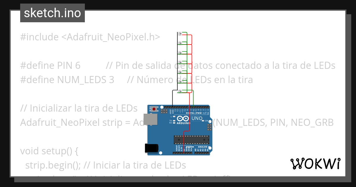 Neopixel 7 Wokwi Esp32 Stm32 Arduino Simulator 9096