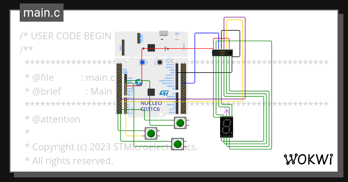 LR5 - Wokwi ESP32, STM32, Arduino Simulator
