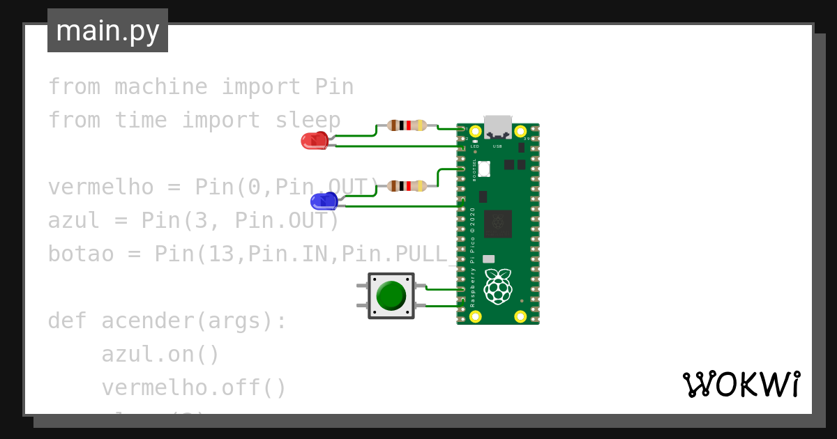 Revisando Codigo Botao 131223 Wokwi Esp32 Stm32 Arduino Simulator 1400