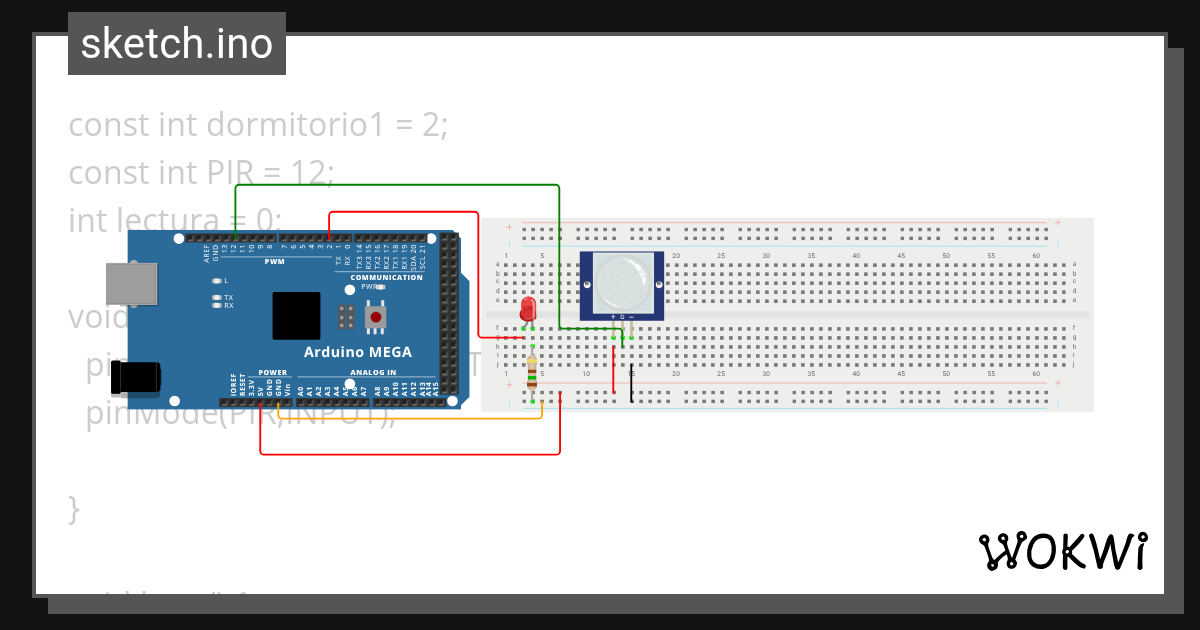 S2e3 Sensor Pir Wokwi Esp32 Stm32 Arduino Simulator