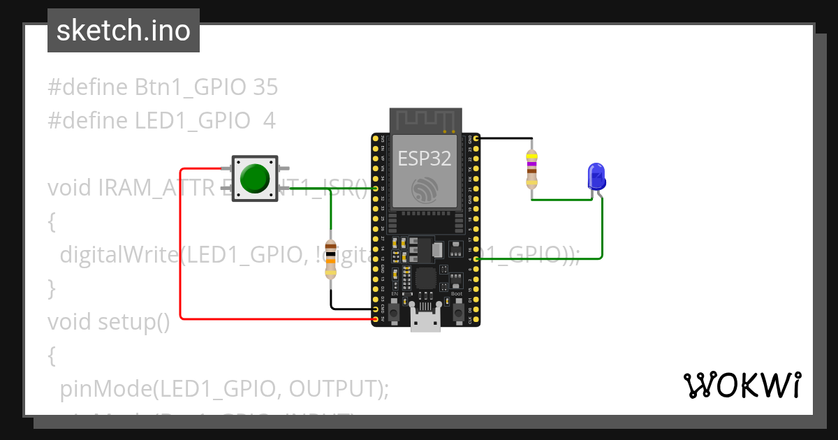Interrupt Copy - Wokwi ESP32, STM32, Arduino Simulator Interrupt Copy - Wokwi ESP32, STM32, Arduino Simulator