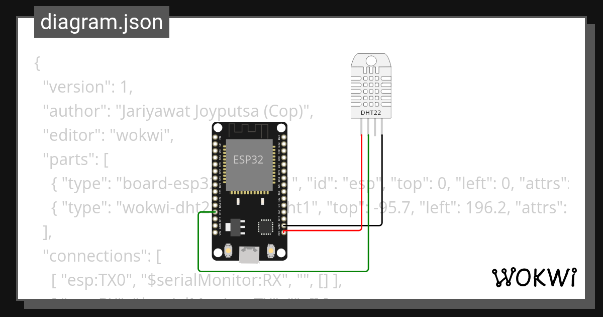 232 ต่อกับเซ็นเซอร์วัดอุณหภูมิ Wokwi Esp32 Stm32 Arduino Simulator 4292