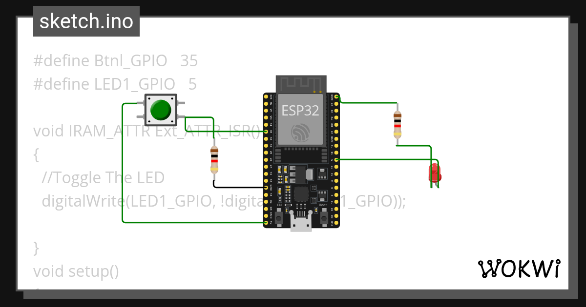 skill 1 - Wokwi ESP32, STM32, Arduino Simulator