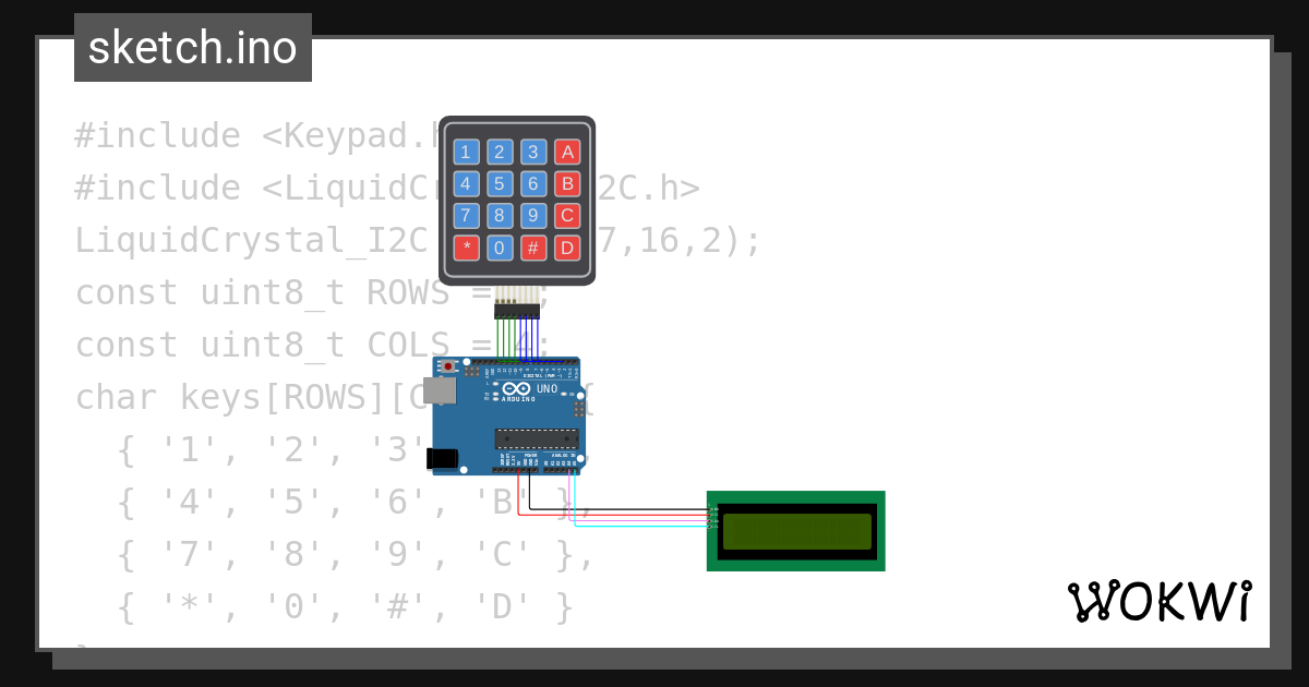 Tp N3 Partie 1 Clavier Seul Copy Wokwi Esp32 Stm32 Arduino Simulator