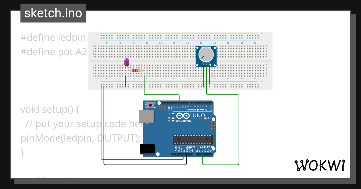 Act 4 Brightness Adjustment Wokwi Esp32 Stm32 Arduino Simulator