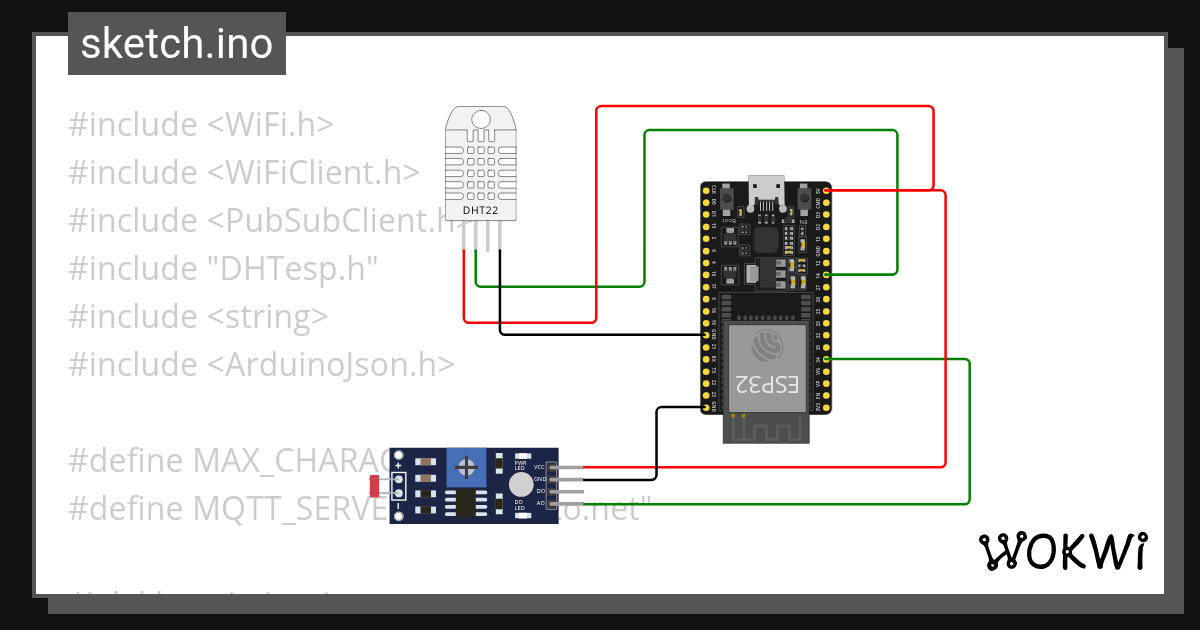 Weather - Wokwi ESP32, STM32, Arduino Simulator