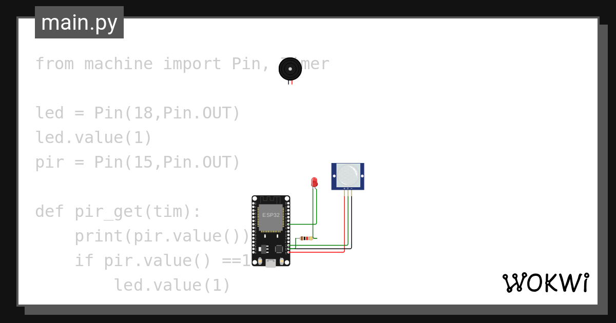 生命探测仪 Wokwi Esp32 Stm32 Arduino Simulator