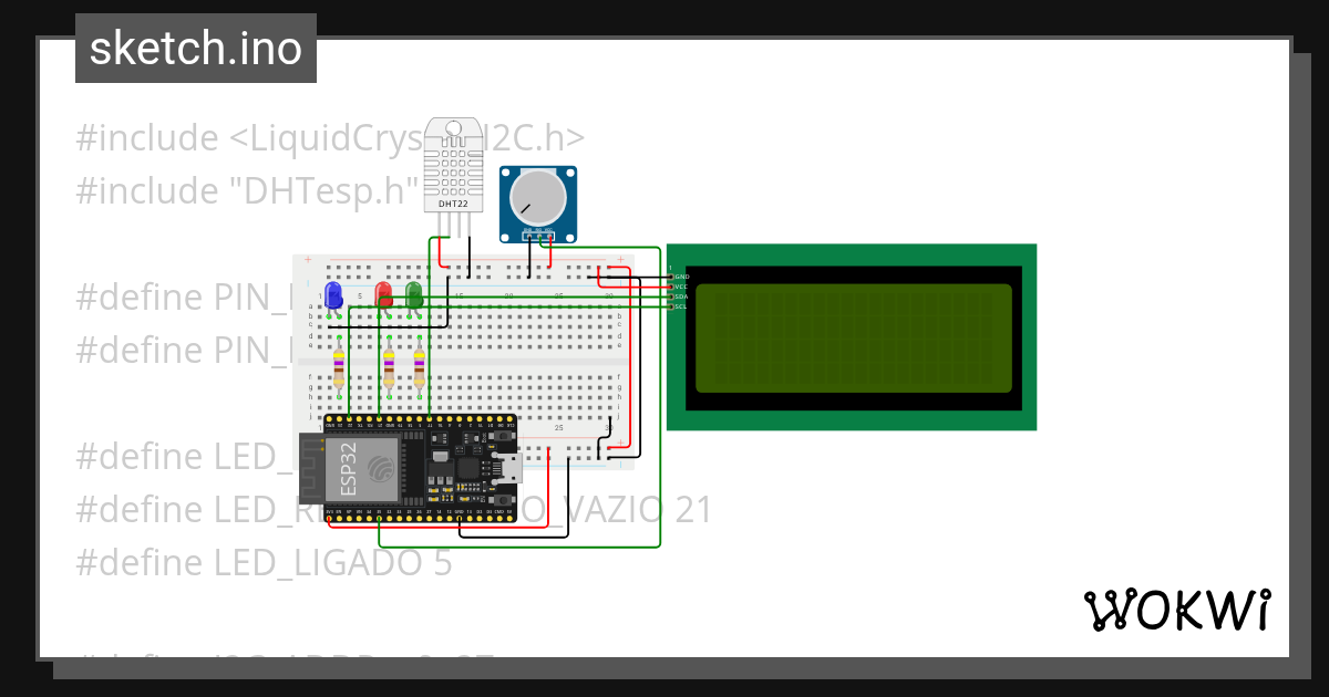 Projeto Unidade 3 - Wokwi ESP32, STM32, Arduino Simulator