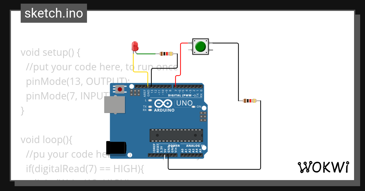project iot push button (pert 12) - Wokwi ESP32, STM32, Arduino Simulator project iot push button (pert 12) - Wokwi ESP32, STM32, Arduino Simulator