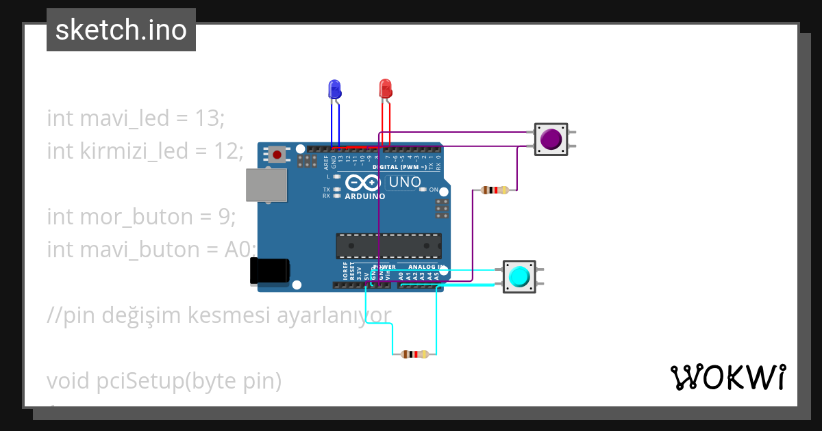 project2 - Wokwi ESP32, STM32, Arduino Simulator