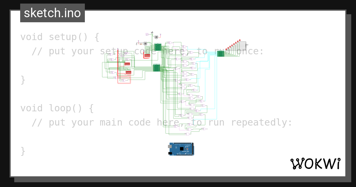 Addersubtractor Wokwi Esp32 Stm32 Arduino Simulator