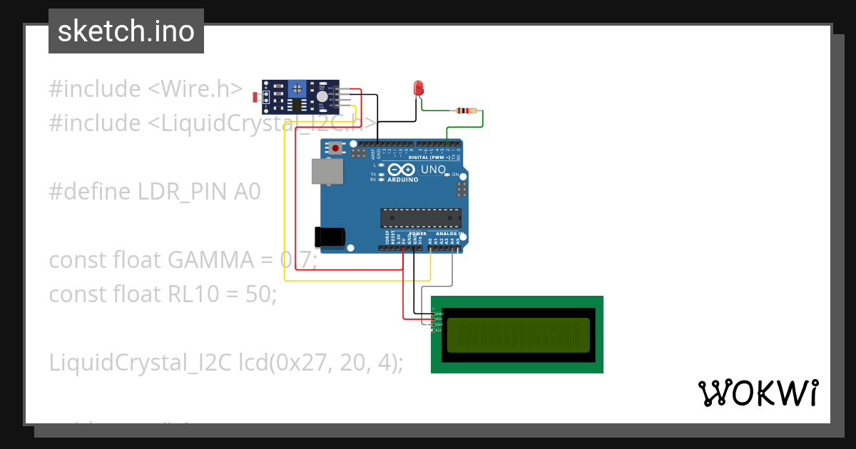 13.3-LDR - Wokwi ESP32, STM32, Arduino Simulator 13.3-LDR - Wokwi ESP32, STM32, Arduino Simulator