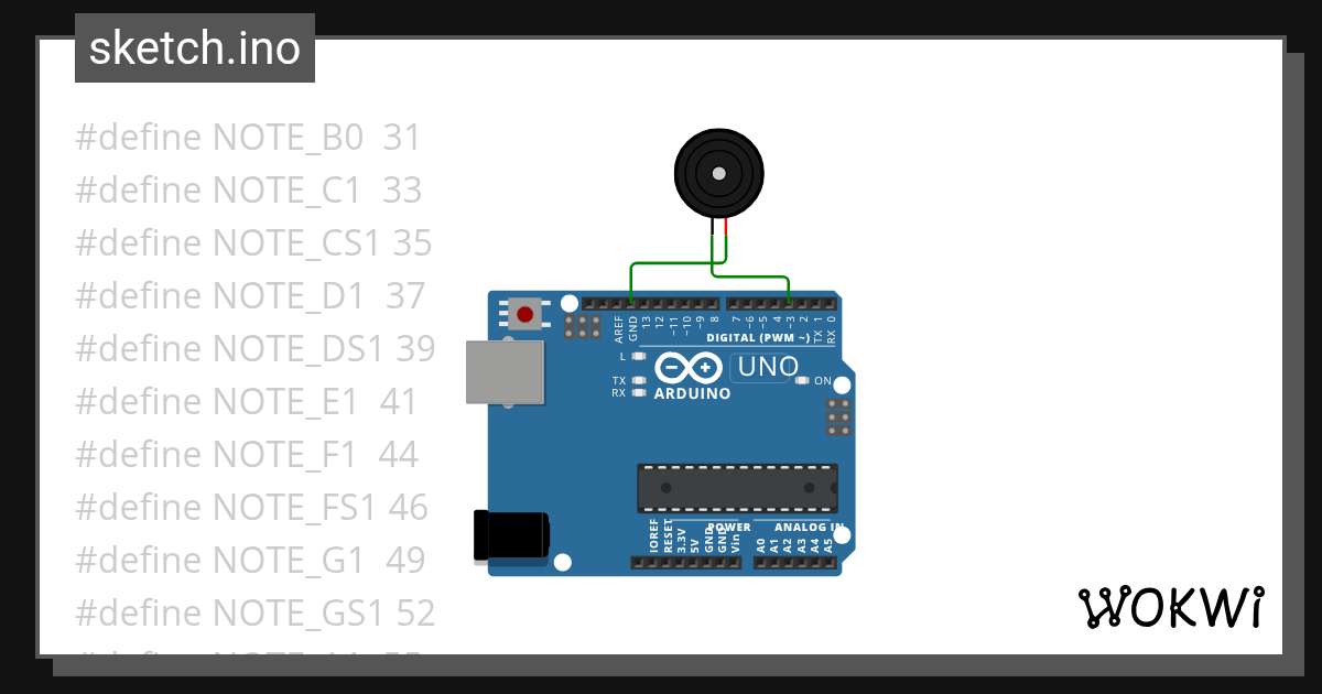 P027B Buzzer Pre Cancion Navidena Copy - Wokwi ESP32, STM32, Arduino Simulator