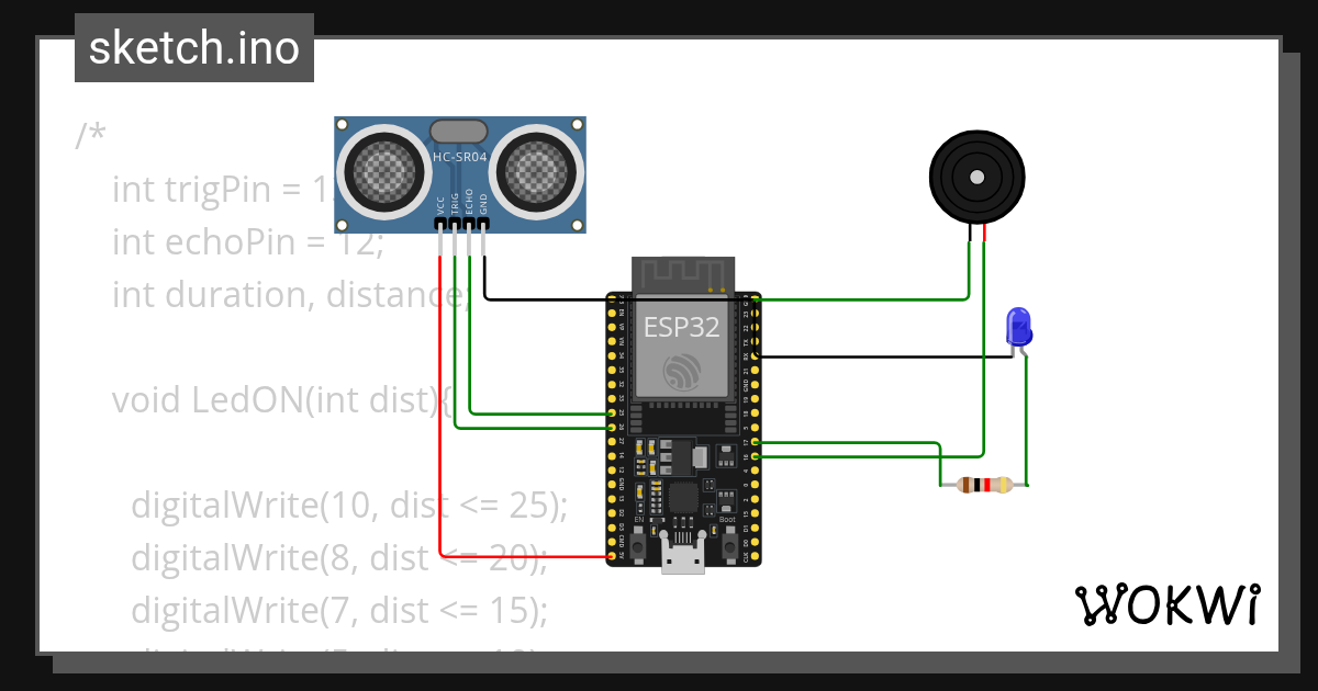 Mypins Radar Wokwi Esp32 Stm32 Arduino Simulator 4403