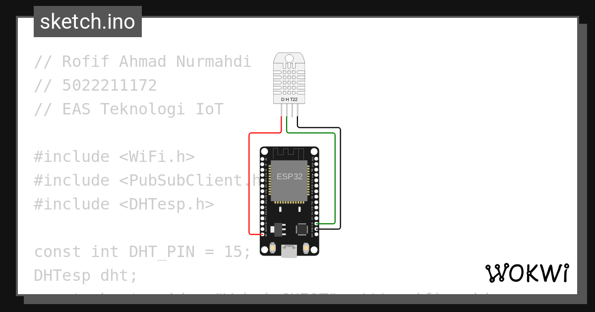 Rofif Ahmad Nurmahdi5022211172eas Iot Wokwi Esp32 Stm32 Arduino Simulator 4623
