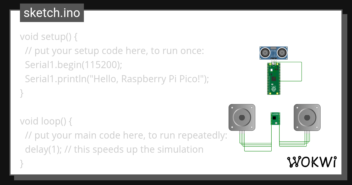 Maze Mouse Wokwi Esp32 Stm32 Arduino Simulator 