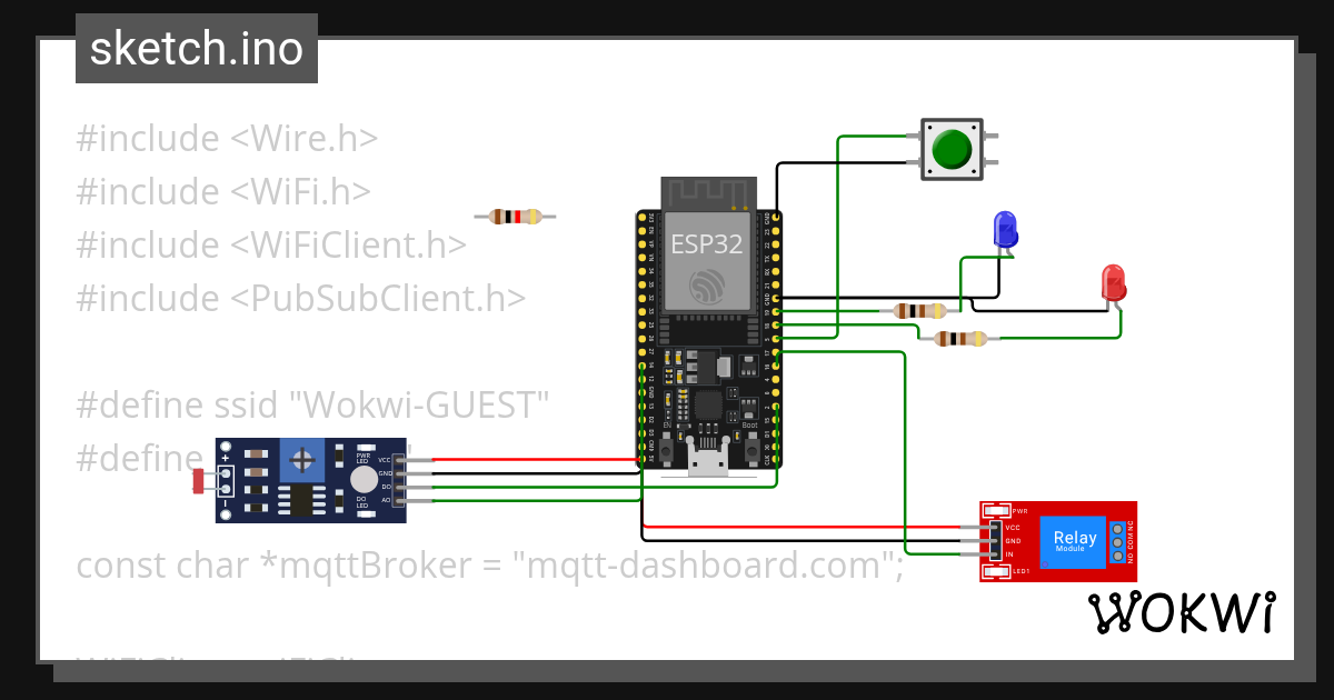 PROVA - Wokwi ESP32, STM32, Arduino Simulator
