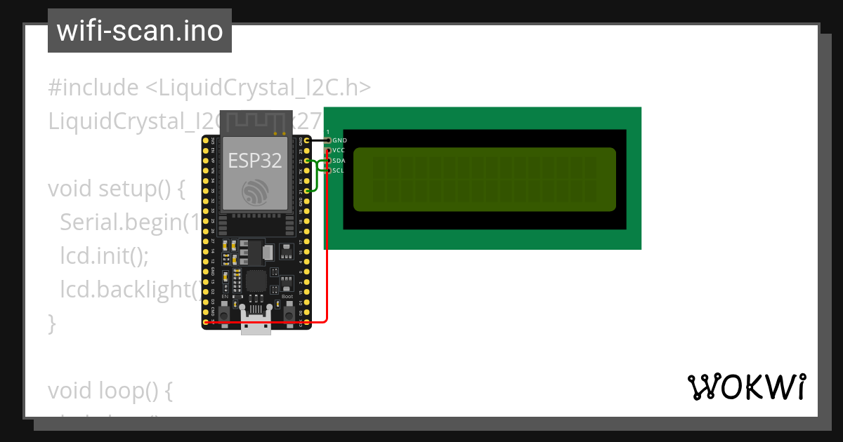 test lcd time.ino - Wokwi ESP32, STM32, Arduino Simulator