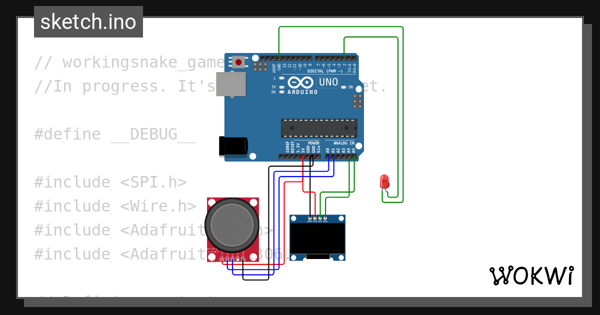 Pantalla Oled Wokwi Esp32 Stm32 Arduino Simulator