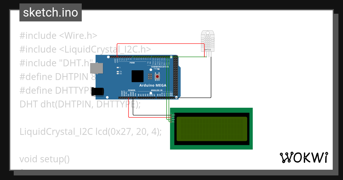 Lcddht22 Wokwi Esp32 Stm32 Arduino Simulator 
