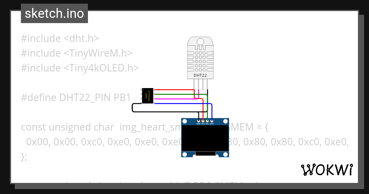 SHIKHA'S WEATHER STATION - Wokwi ESP32, STM32, Arduino Simulator