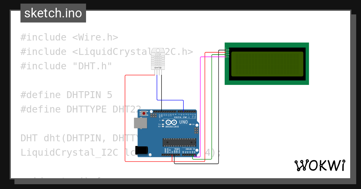 Temperature And Humidity Project Wokwi Esp32 Stm32 Arduino Simulator 1776