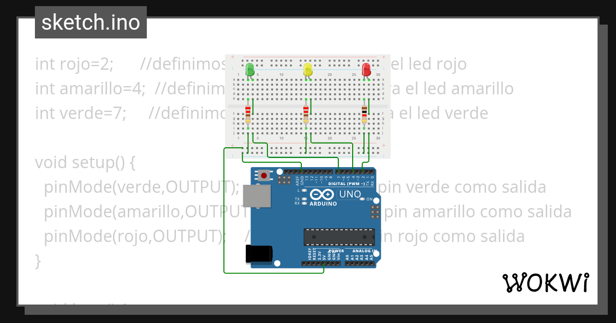 práctica01_B - Wokwi ESP32, STM32, Arduino Simulator