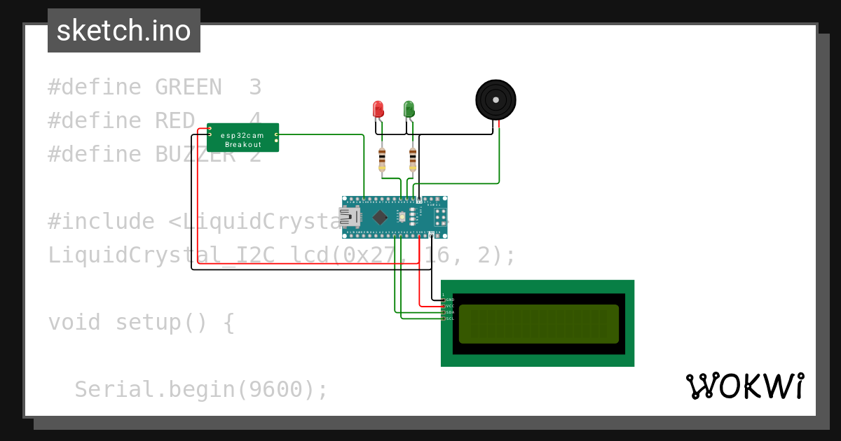 Mask Detection Wokwi Esp32 Stm32 Arduino Simulator 6064