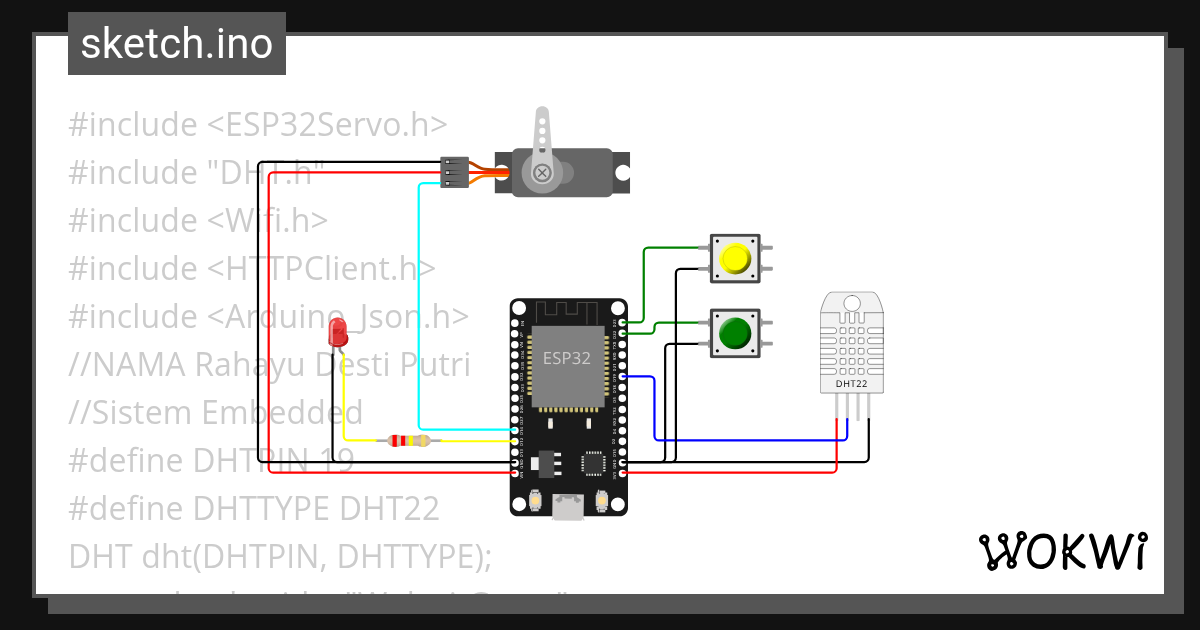 Wokwi - Online ESP32, STM32, Arduino Simulator