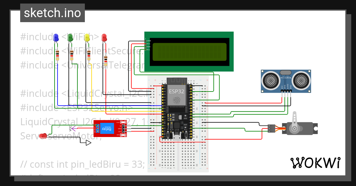 Uasdeteksidebitair Wokwi Esp32 Stm32 Arduino Simulator 2604