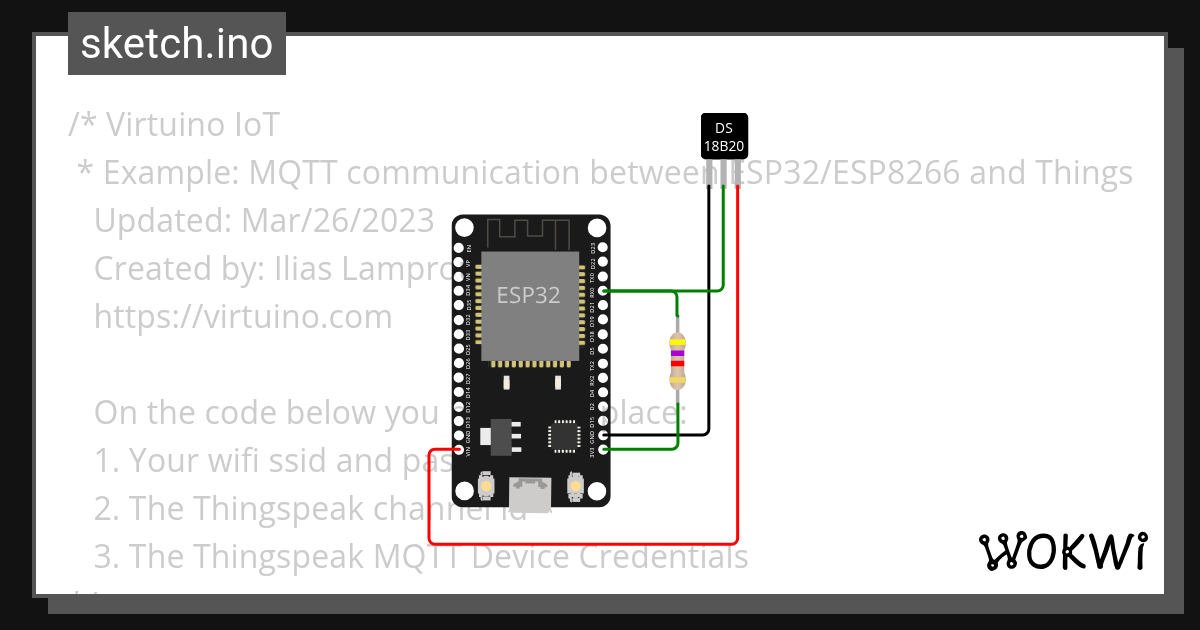 Wokwi - Online ESP32, STM32, Arduino Simulator