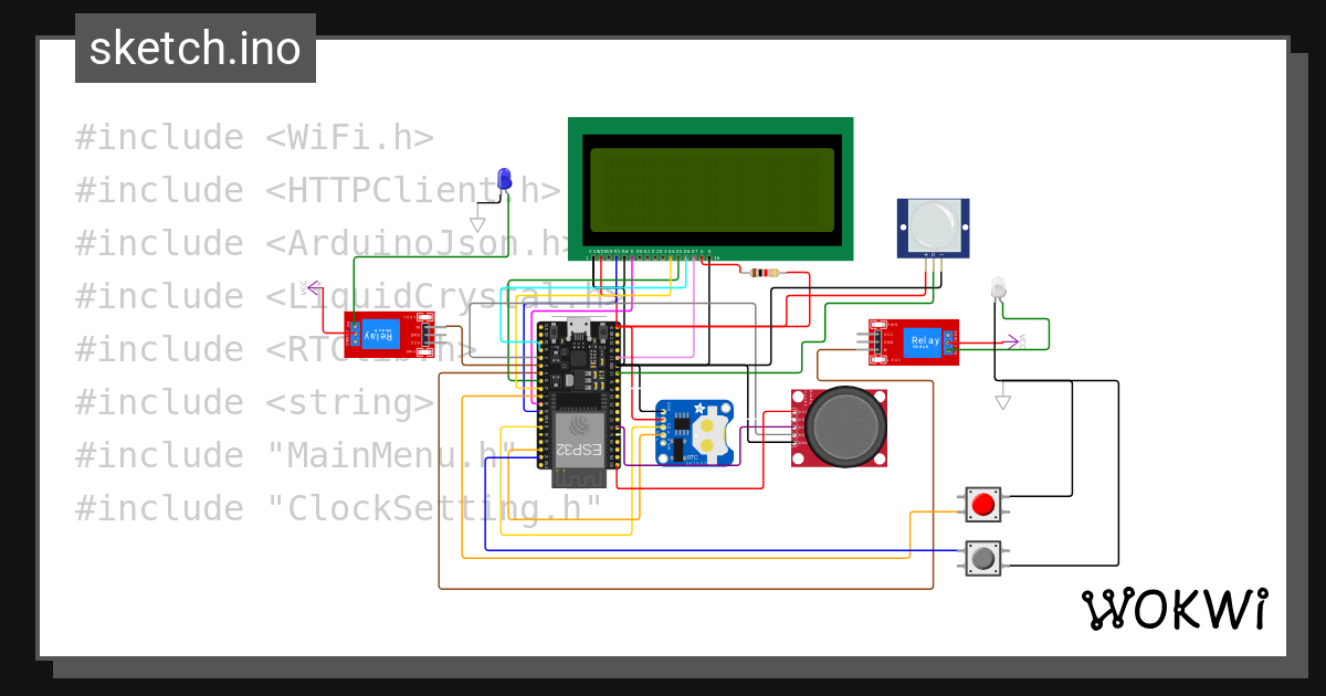 КР 50 настройка кнопки вниз Wokwi Esp32 Stm32 Arduino Simulator 4693