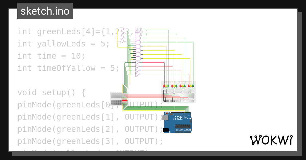 Traffic Wokwi Esp32 Stm32 Arduino Simulator 9844