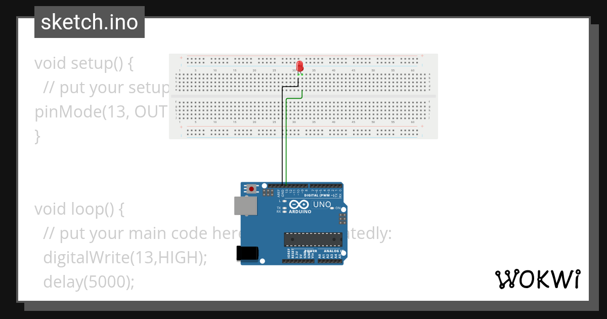 LAB 1 - Wokwi ESP32, STM32, Arduino Simulator