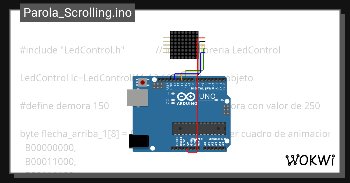 Flecha Wokwi Esp32 Stm32 Arduino Simulator 
