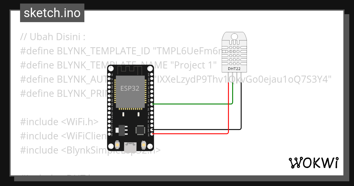 Tugas 5 - Wokwi ESP32, STM32, Arduino Simulator
