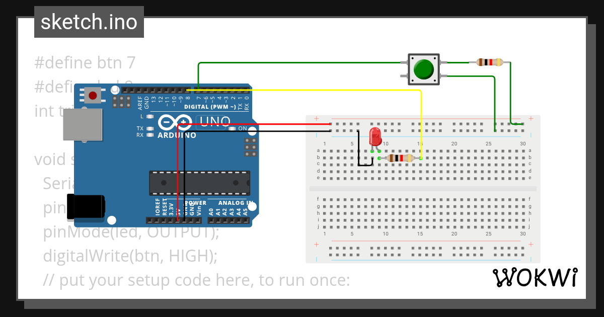 Button If Pressed Wokwi Esp32 Stm32 Arduino Simulator 5876