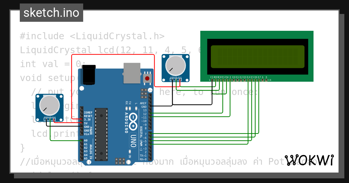 ใบงานที่ 8 Pro4 Wokwi Esp32 Stm32 Arduino Simulator 6976