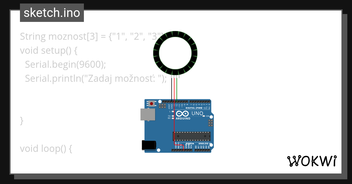 Neopixel Serial Template Wokwi Esp32 Stm32 Arduino Simulator