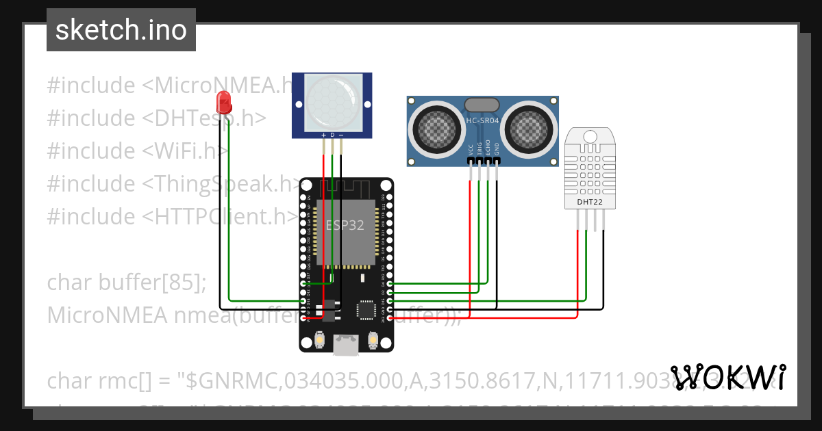 Avalanche Victim Detection Copy - Wokwi ESP32, STM32, Arduino Simulator