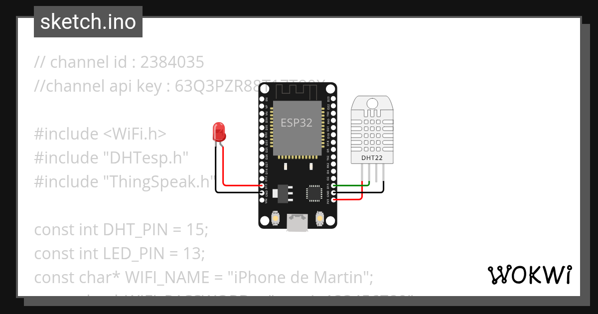 esp32-dht22-thingspeak Copy - Wokwi ESP32, STM32, Arduino Simulator