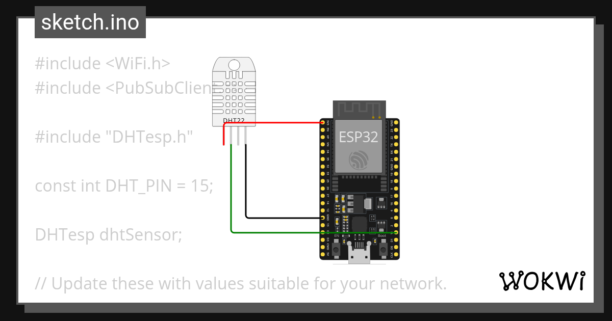 IoT pertemuan 11.4 - Wokwi ESP32, STM32, Arduino Simulator