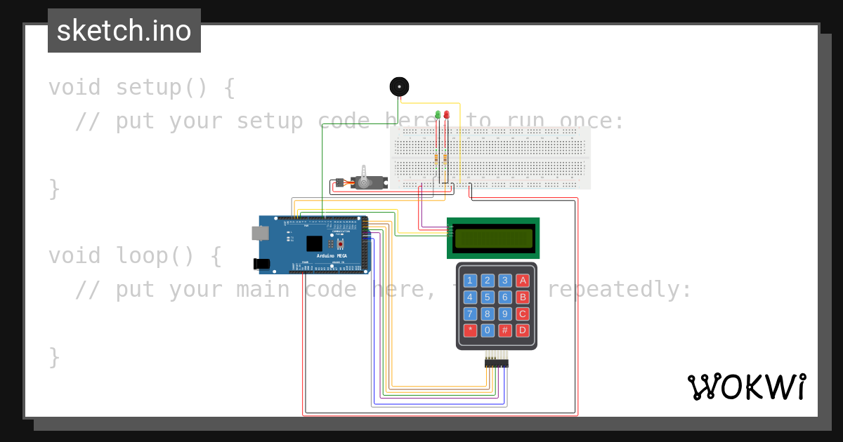 Caja Fuerte Wokwi Esp32 Stm32 Arduino Simulator